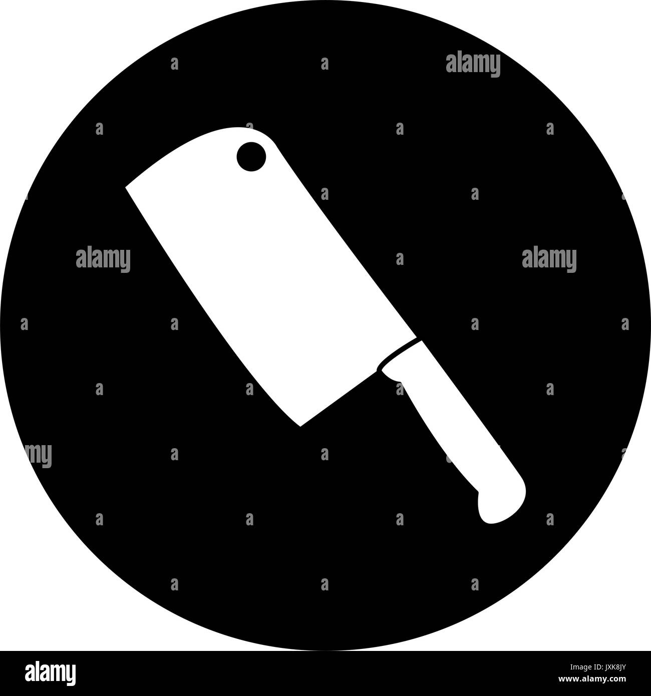 axe for meat kitchen object culinary Stock Vector Image & Art - Alamy