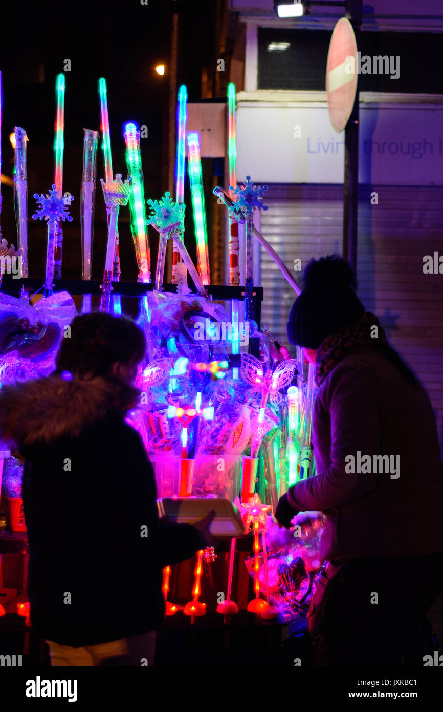 winter street event Stock Photo - Alamy
