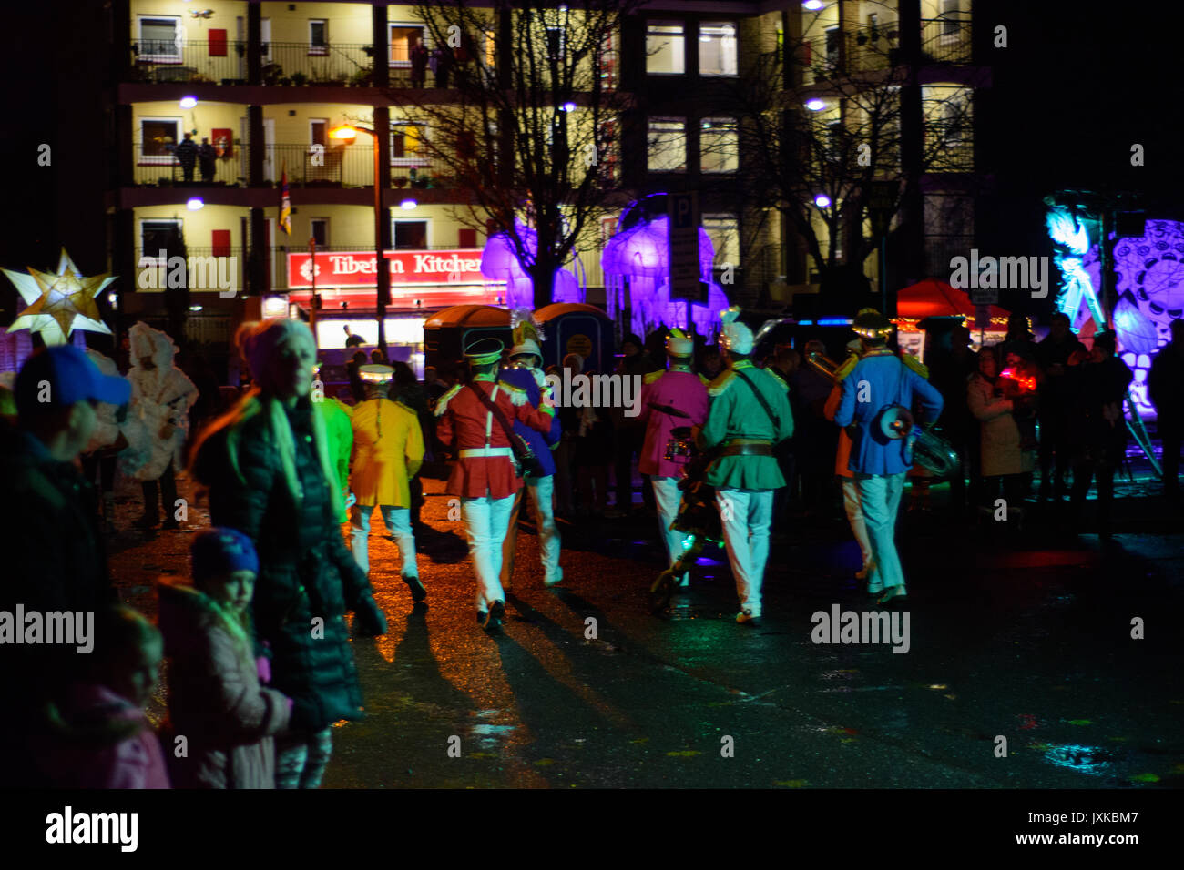 winter street event Stock Photo - Alamy