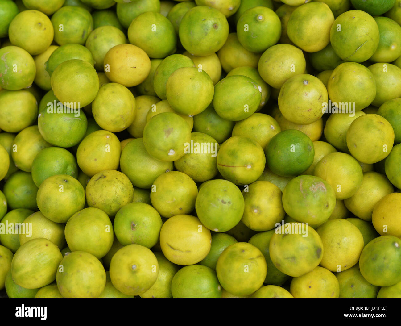 green and yellow lemons Stock Photo - Alamy