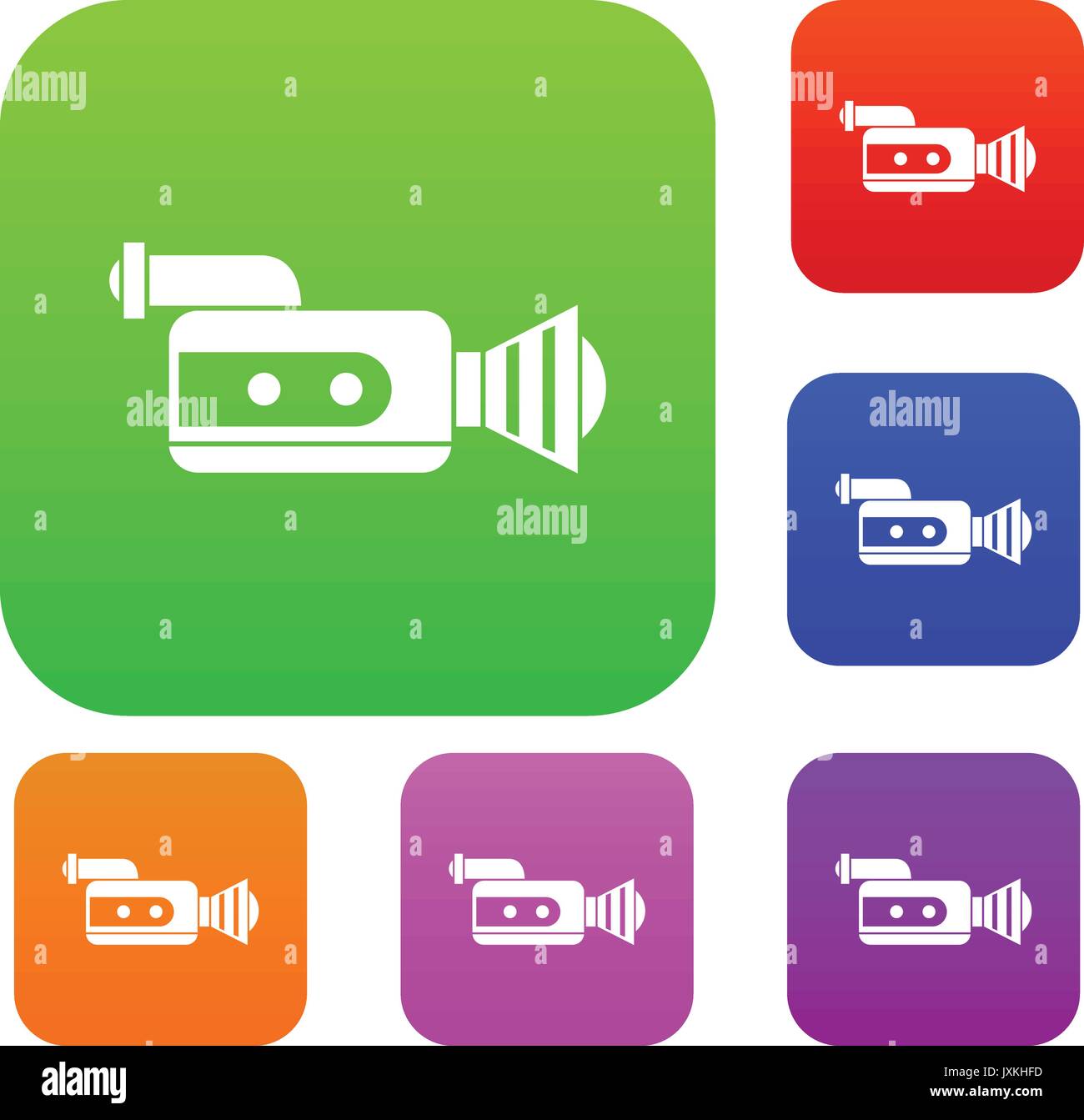 Retro camera set collection Stock Vector Image & Art - Alamy
