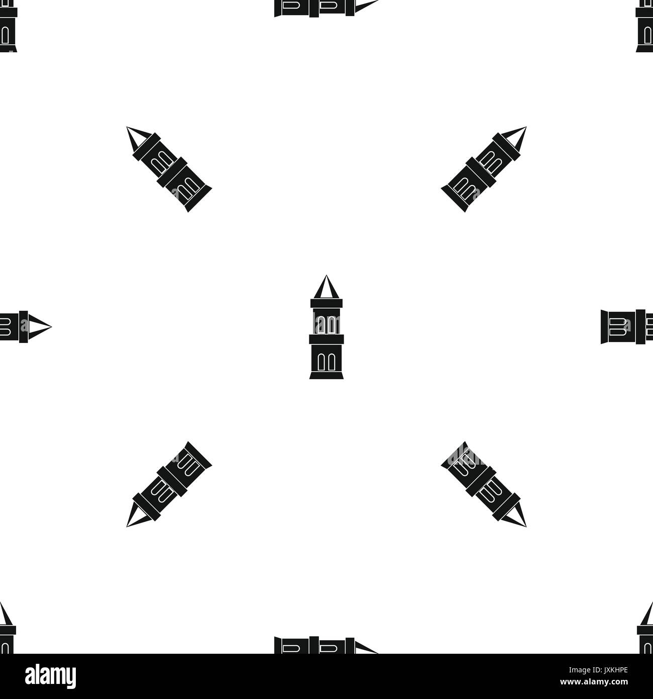 Castle tower pattern seamless black Stock Vector Image & Art - Alamy