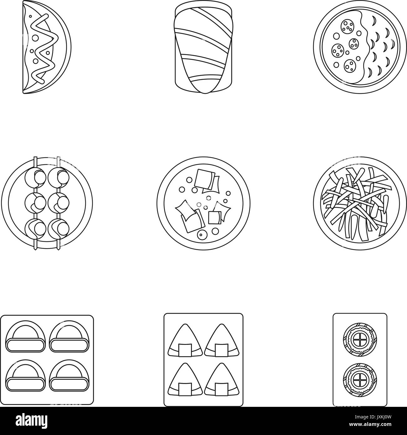 Ramen sushi Black and White Stock Photos & Images - Alamy