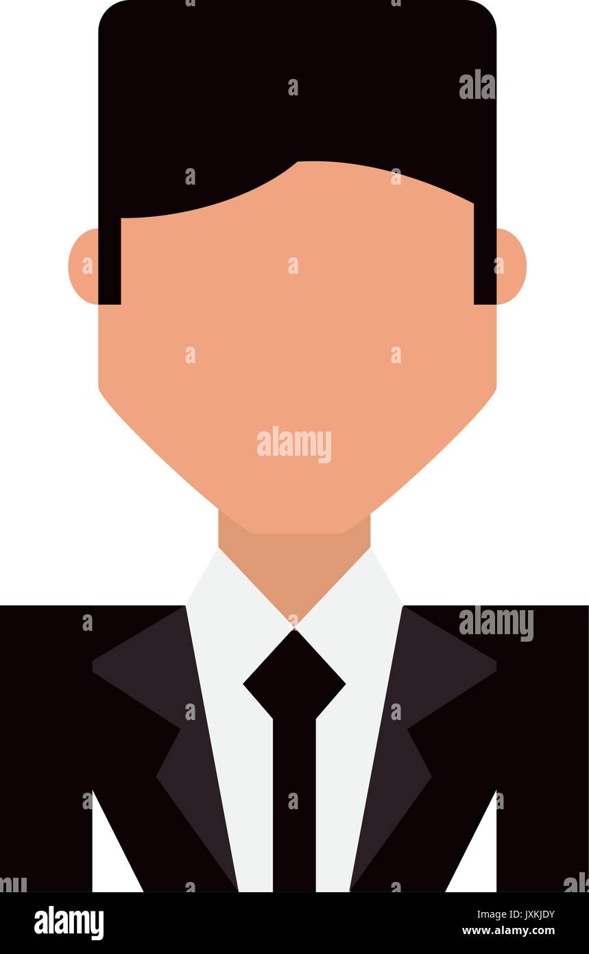 Businessman profile cartoon Stock Vector Image & Art - Alamy