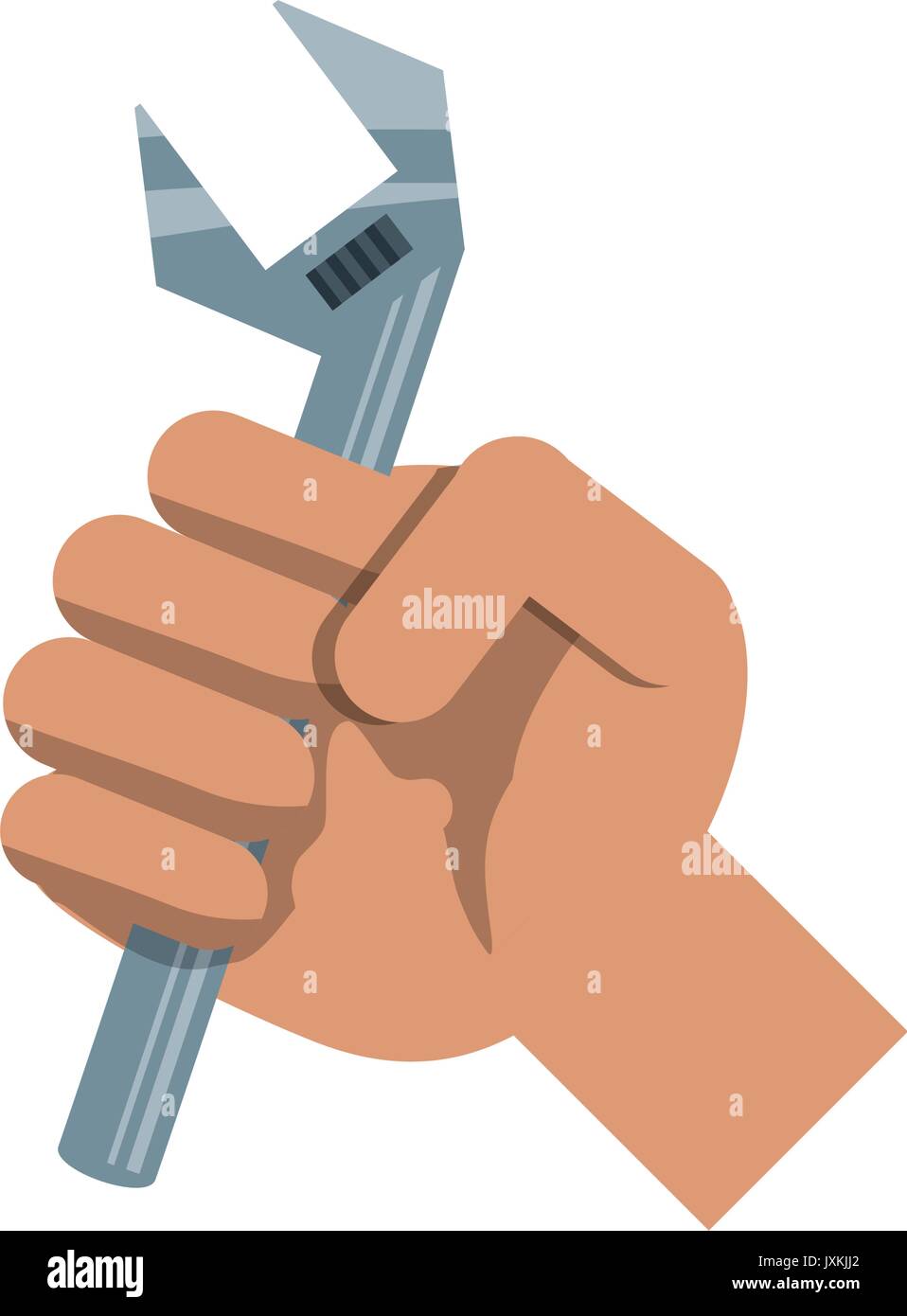 Hand with tool Stock Vector Image & Art - Alamy