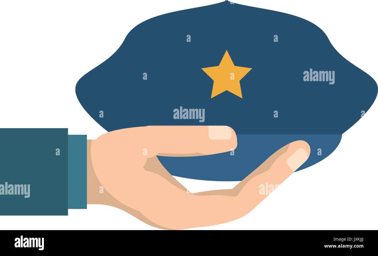 Police hat cartoon Stock Vector Image & Art - Alamy