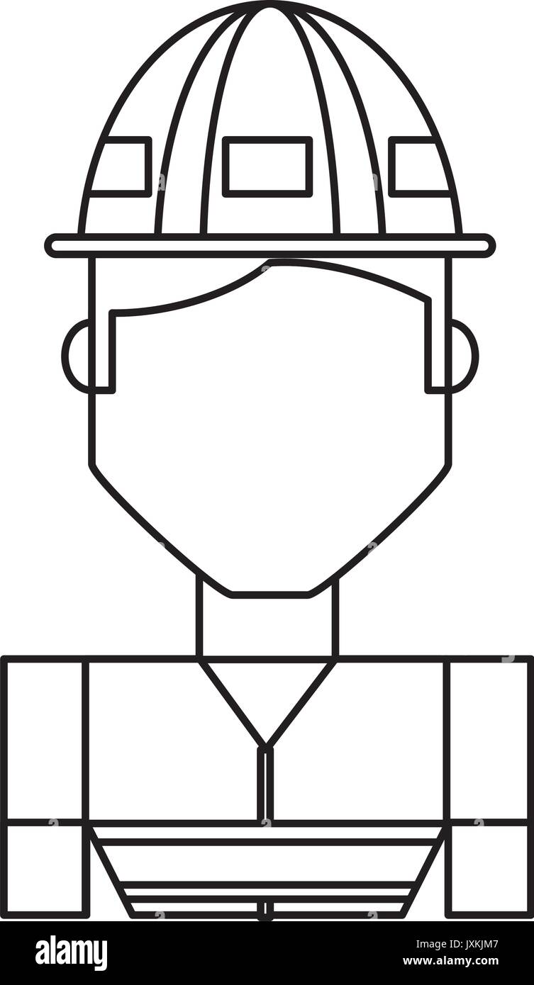 Worker profile cartoon Stock Vector Image & Art - Alamy