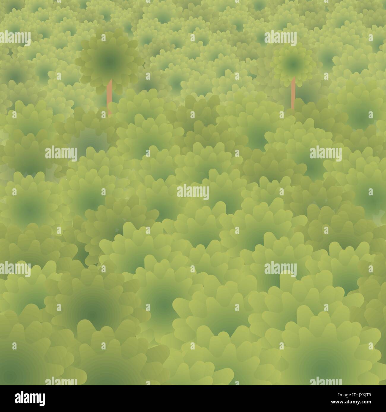 Abstract Forest Pattern Background - Vector Illustration Stock Vector ...