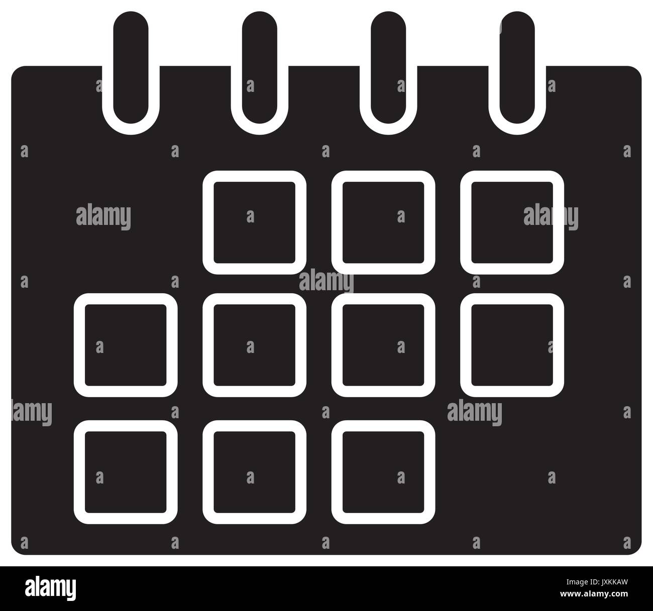 calendar icon image Stock Vector Image & Art - Alamy