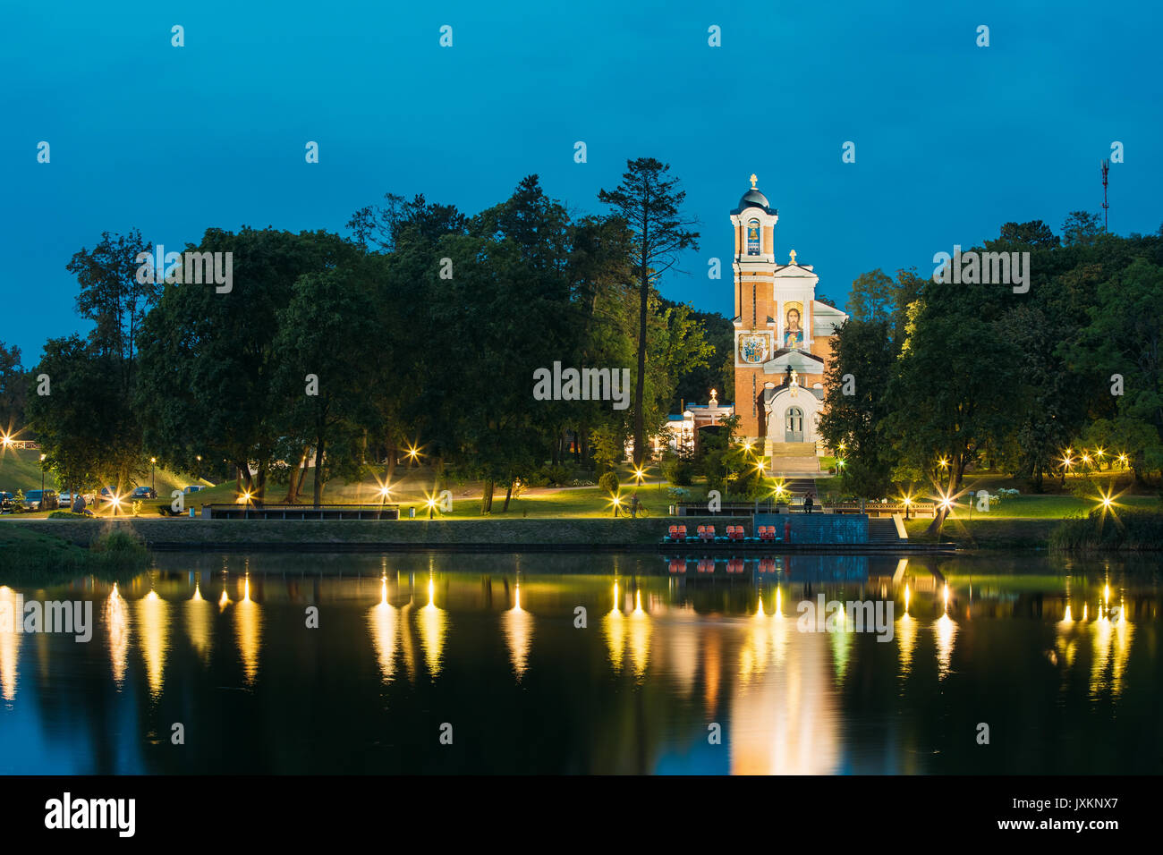 Mir belarus castle complex from hi-res stock photography and images - Alamy