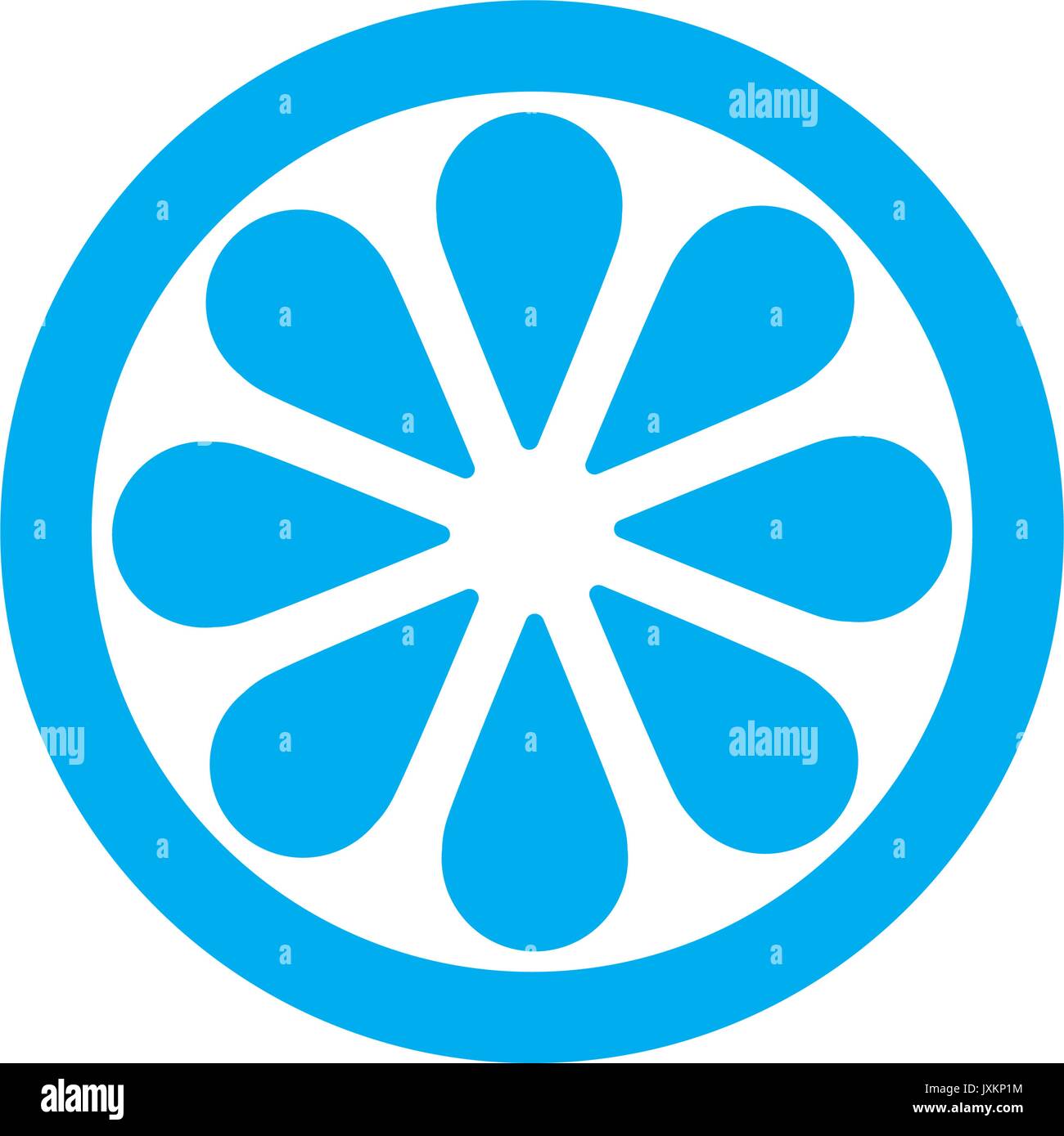 lemon slice icon Stock Vector Image & Art - Alamy