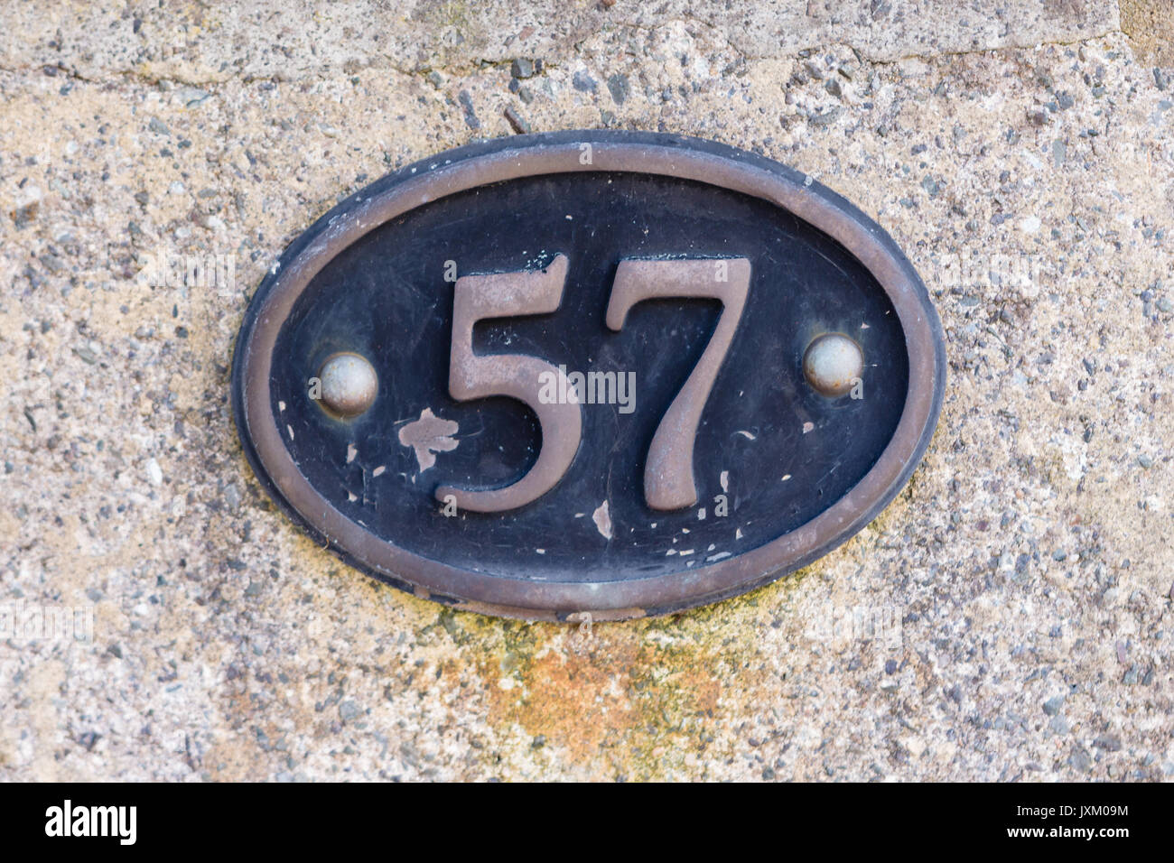 Number 57 High Resolution Stock Photography and Images - Alamy