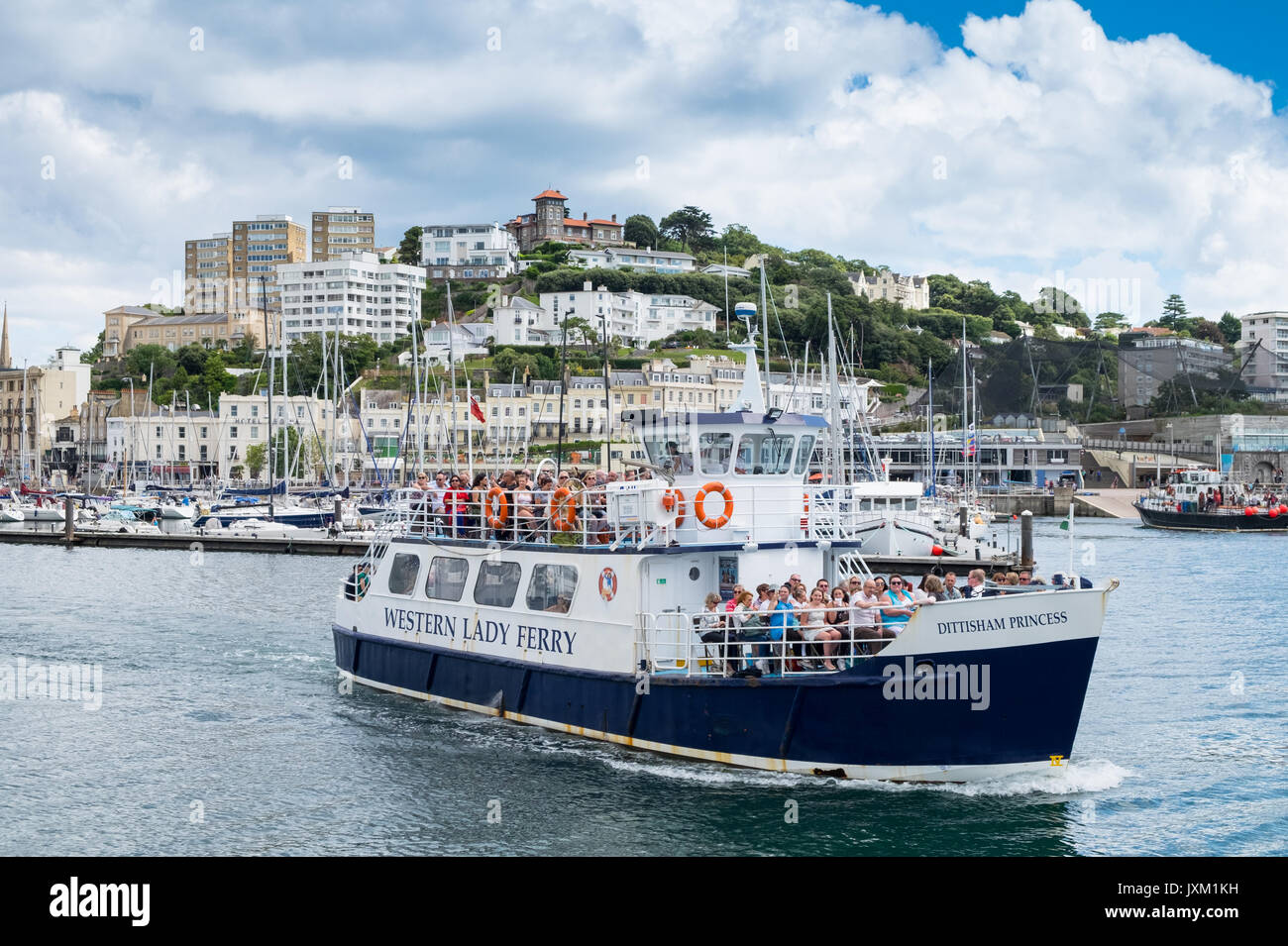 Western Lady Ferry (Torquay to Brigham Ferry) pictured Leaving Torquay ...