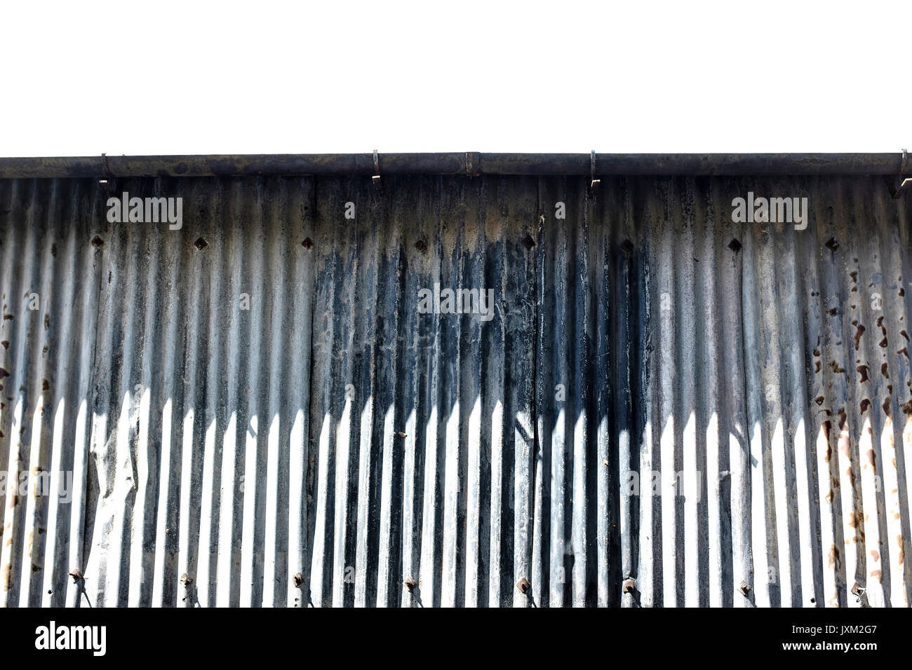 Grey vertical corrugated material Stock Photo - Alamy