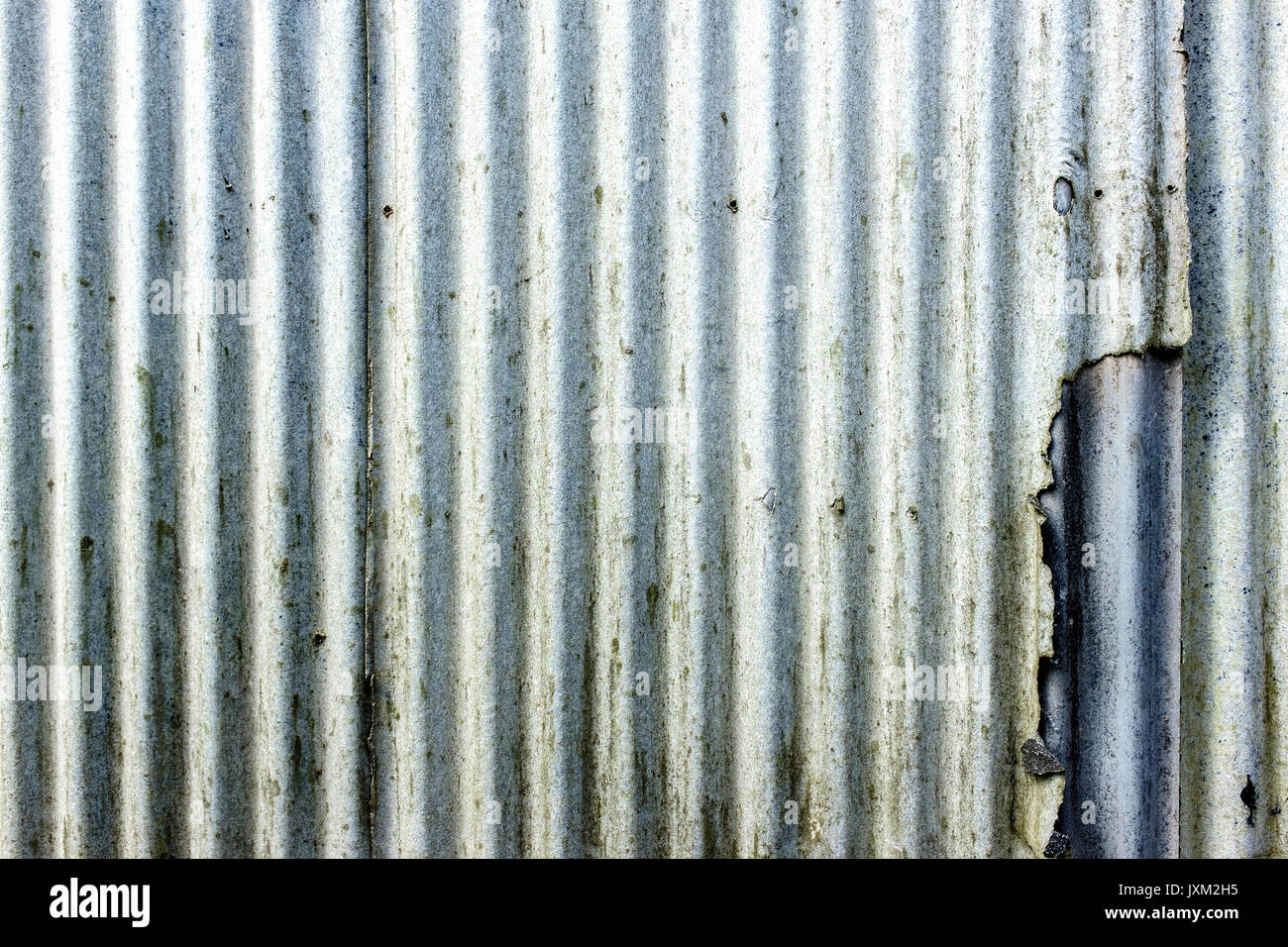 Grey vertical corrugated material Stock Photo - Alamy