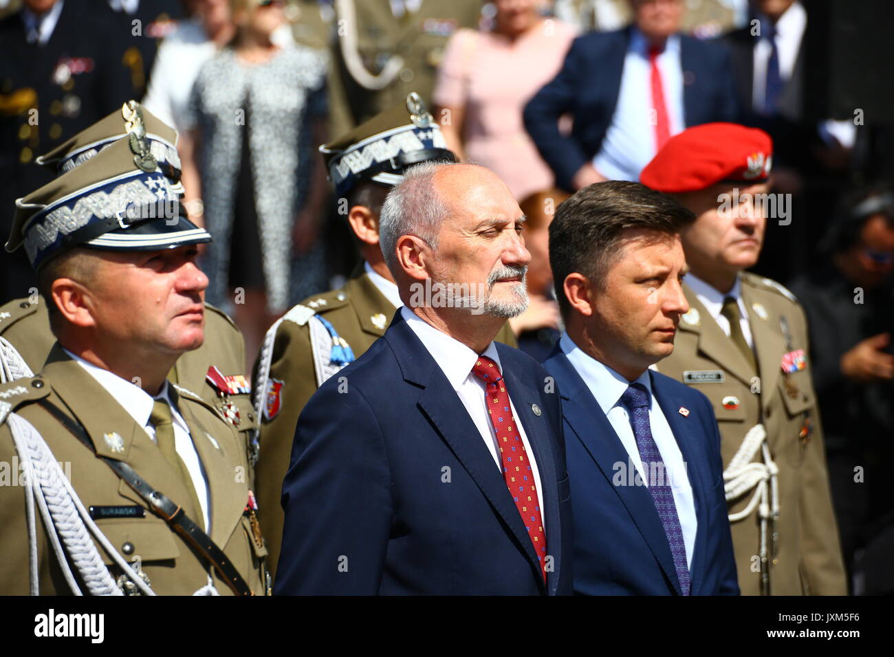 Polish Army holds celebration day with a military parade of armed and ...