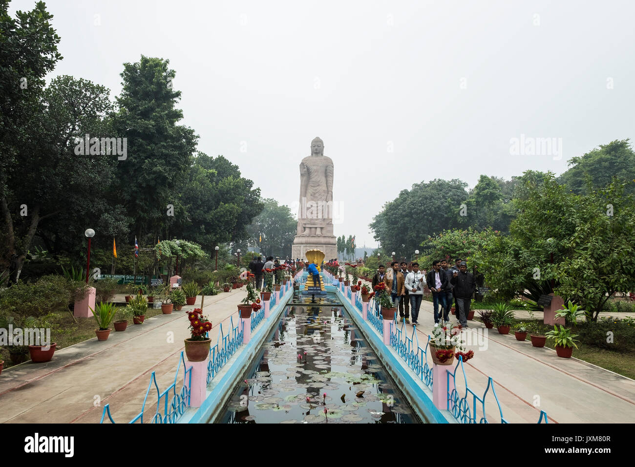 India, Varanasi, Sarnath temple Stock Photo - Alamy