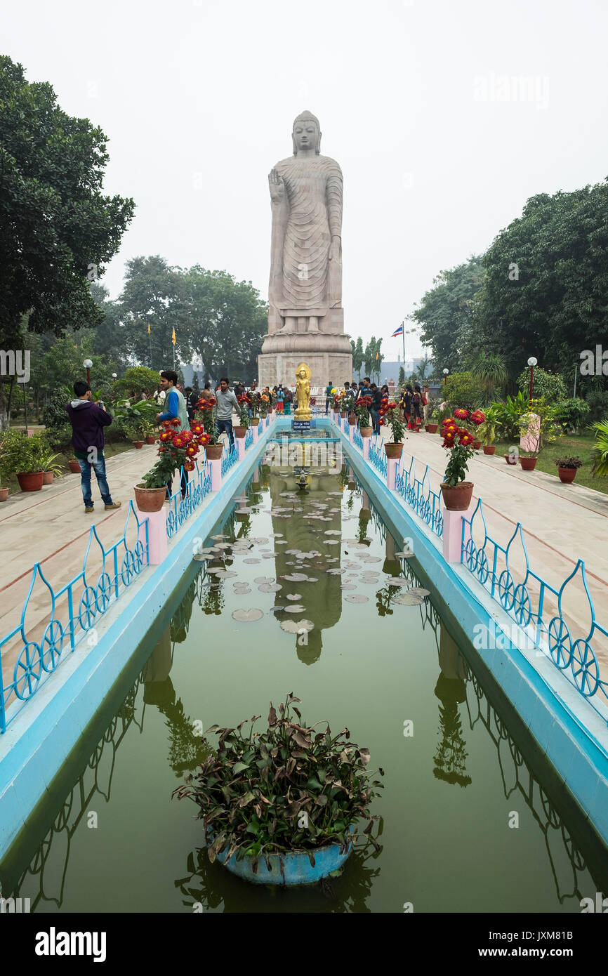 India, Varanasi, Sarnath temple Stock Photo - Alamy