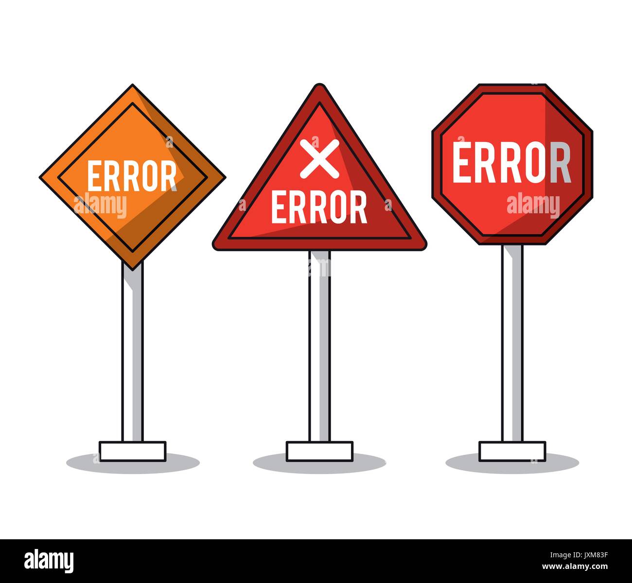 Different fail Cut Out Stock Images & Pictures - Alamy