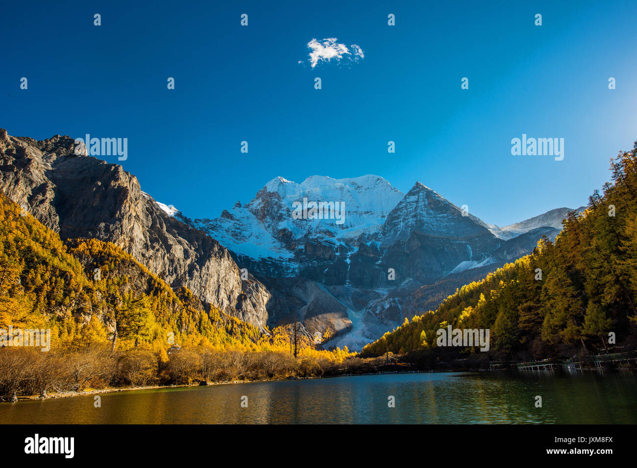 Aden scenic spot of Daocheng County,Sichuan Province,China Stock Photo ...