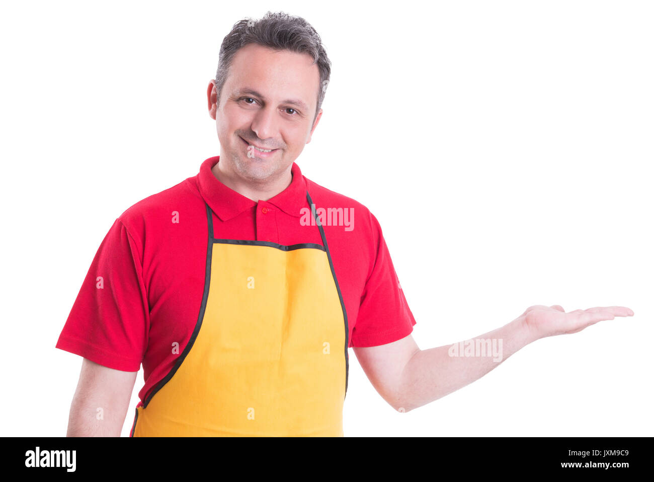 Supermarket employee and manager hi-res stock photography and images ...