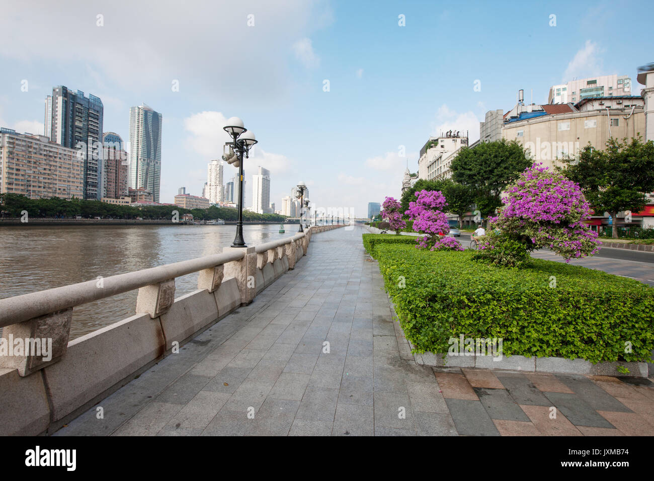 Architectural landscape of Guangzhou City,Guangdong Province,China ...