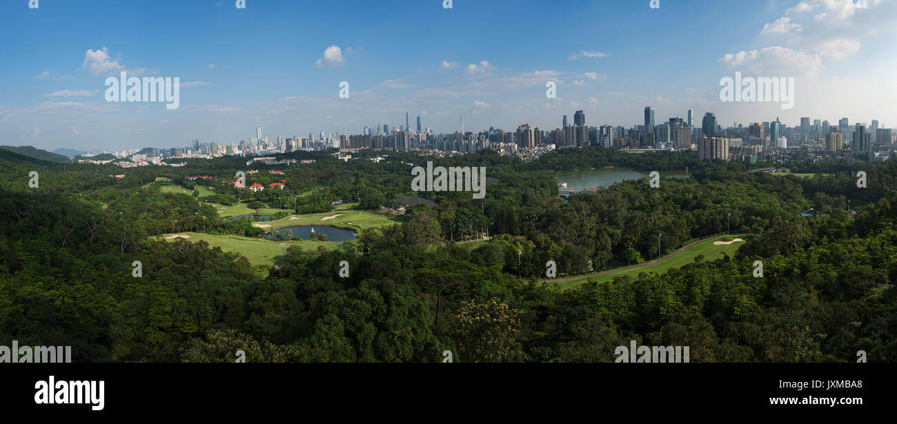 Architectural landscape of Guangzhou City,Guangdong Province,China ...