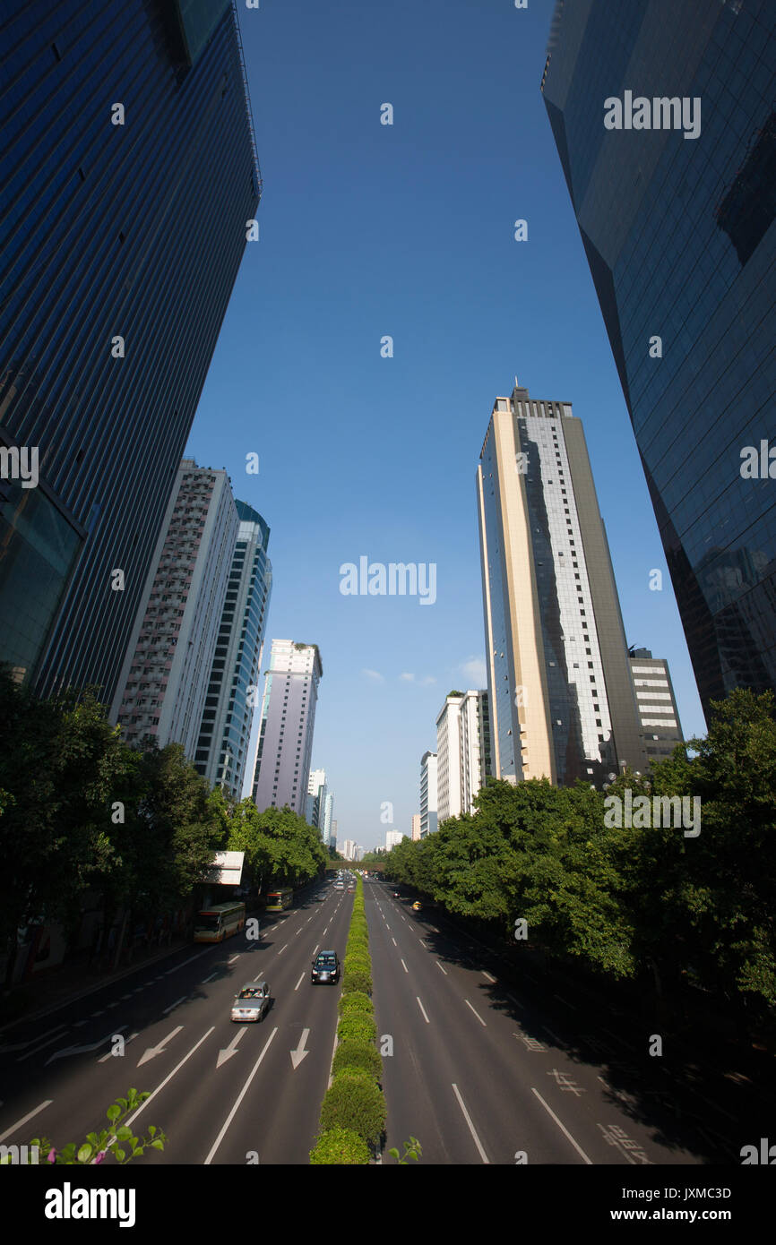 Architectural landscape of Guangzhou City,Guangdong Province,China ...