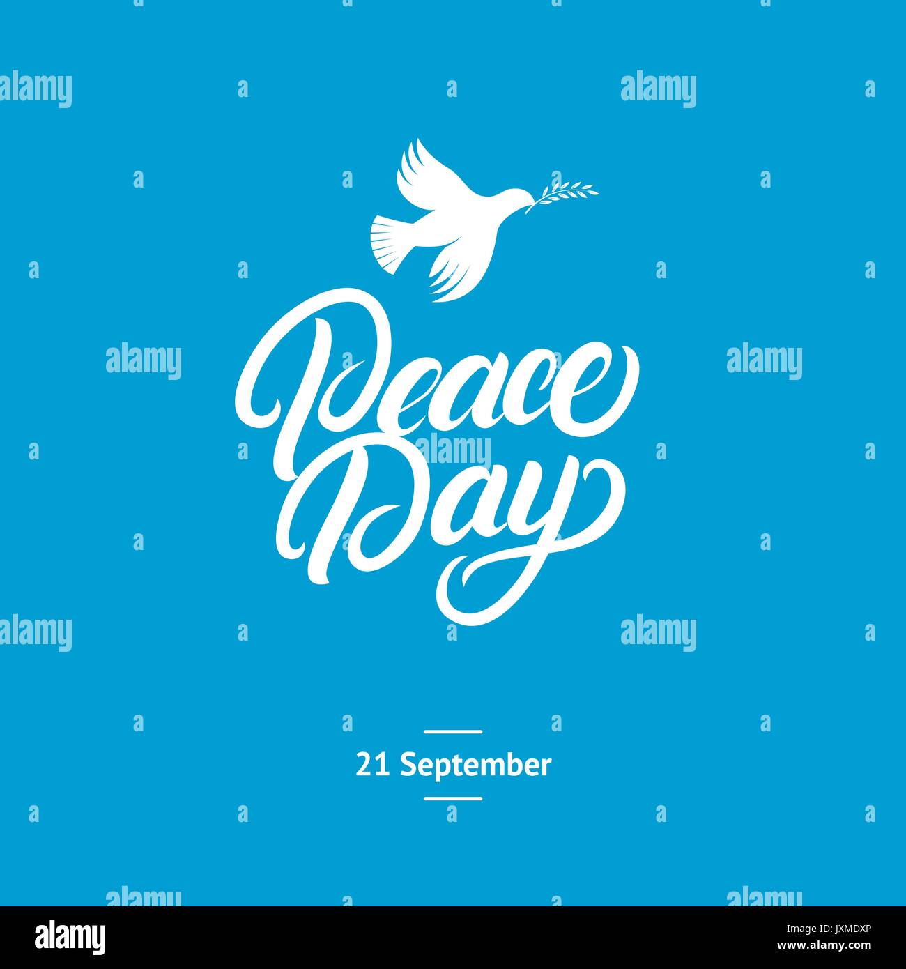 International Peace Day card, poster Stock Vector Image & Art - Alamy