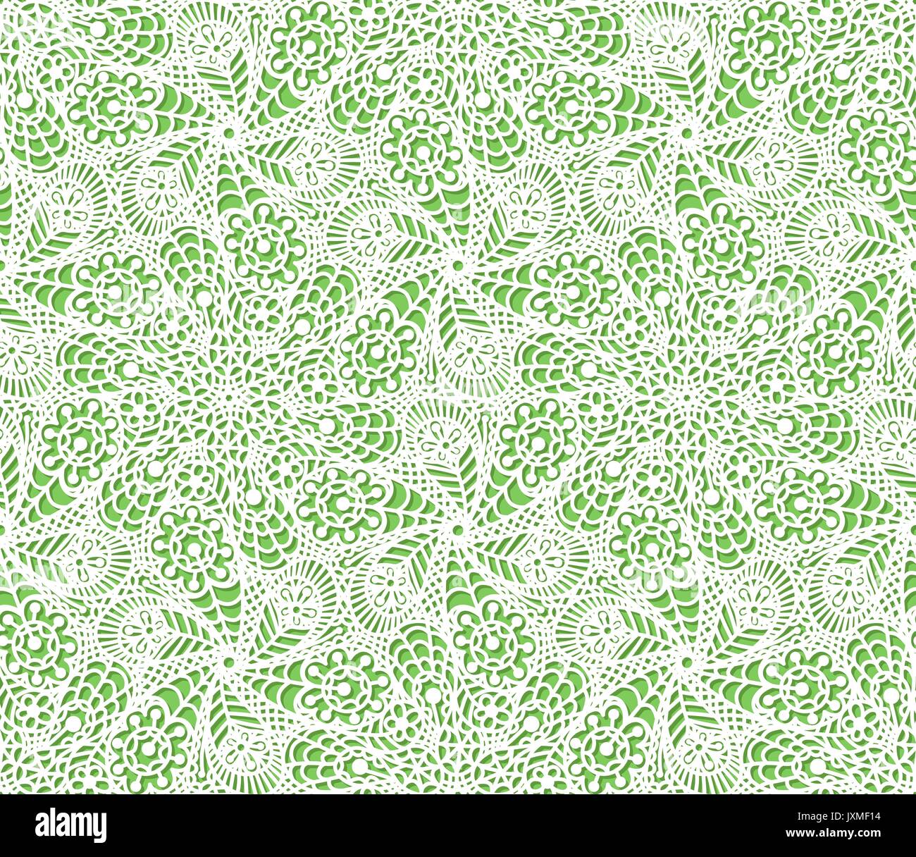 Green lace texture Stock Vector Images - Alamy