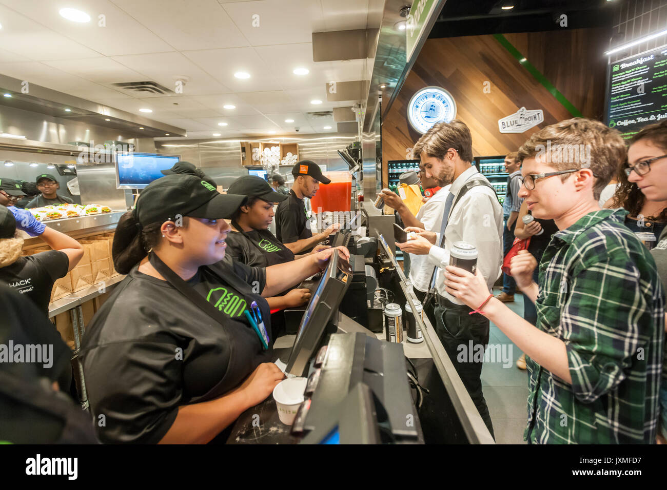 Throngs of hungry burger lovers and thirsty beer drinkers flock to the ...