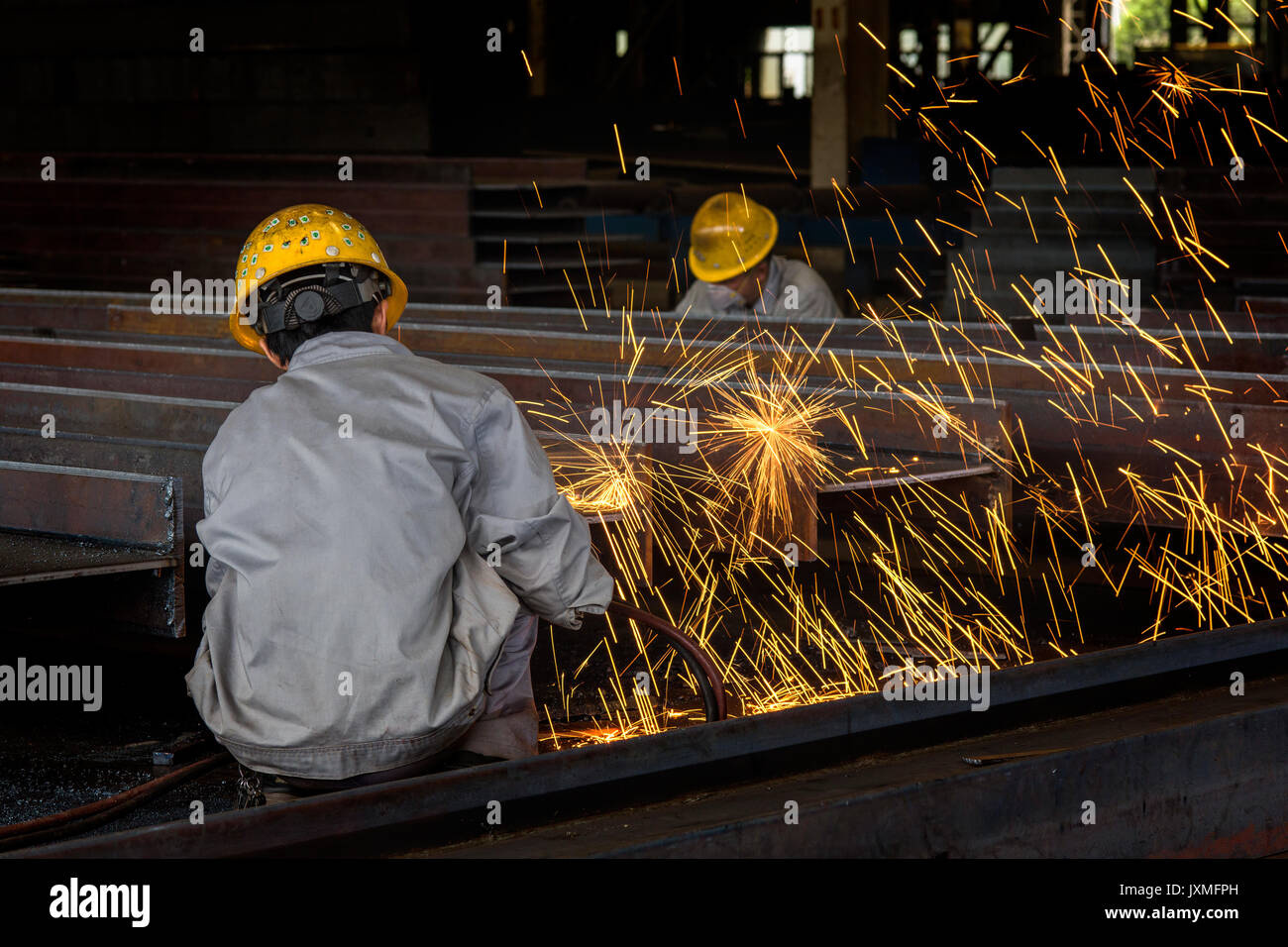 Factory interior of Chongqing City,China Stock Photo - Alamy