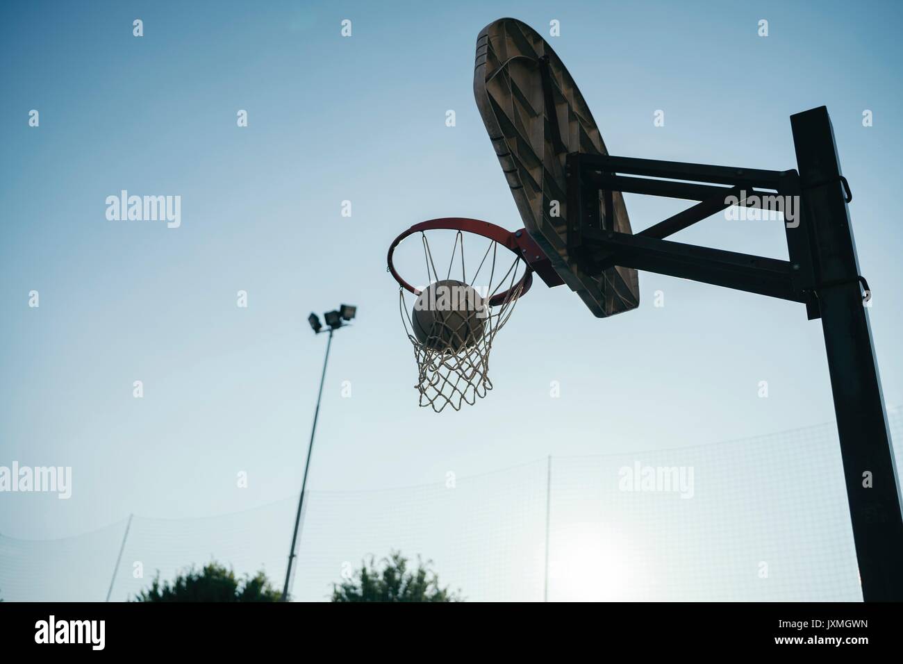 Backlit basketball hi-res stock photography and images - Alamy