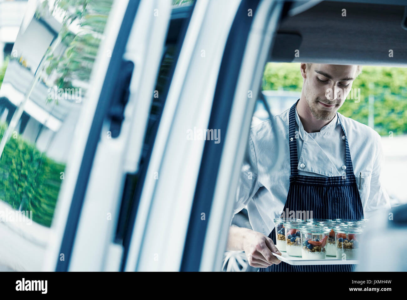 Loading van food hi-res stock photography and images - Alamy