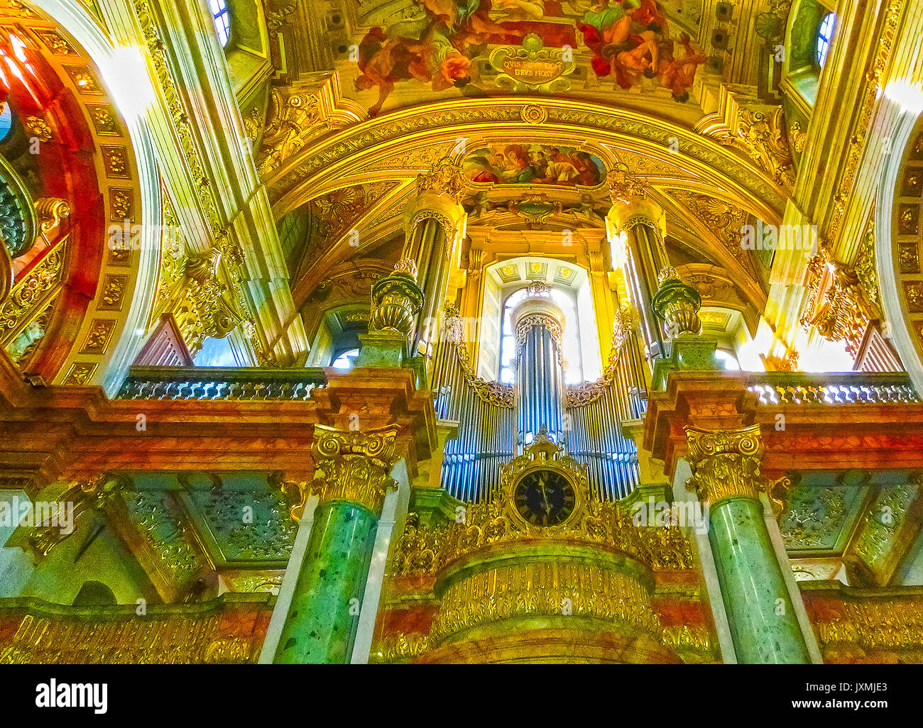 Jesuit Church, Vienna Dome High Resolution Stock Photography and Images ...