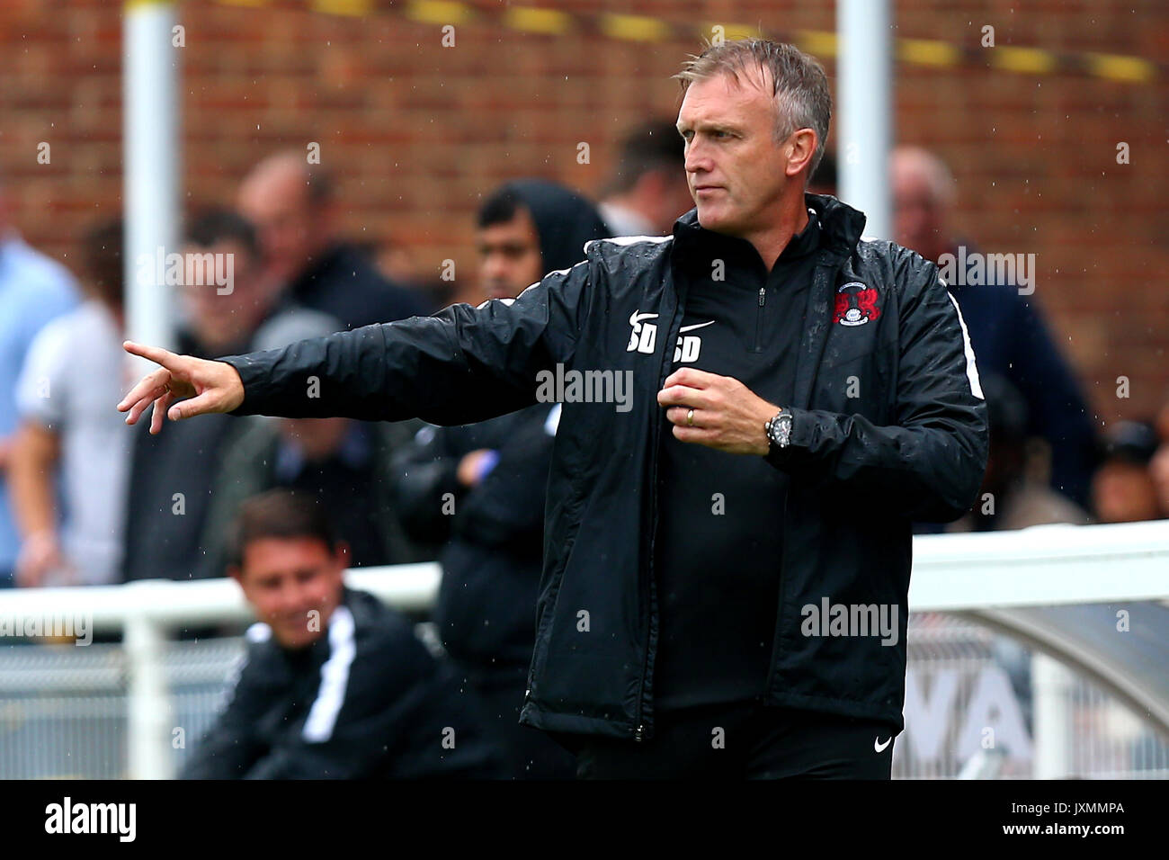 Leyton Orient manager Steve Davis during Billericay Town vs Leyton ...