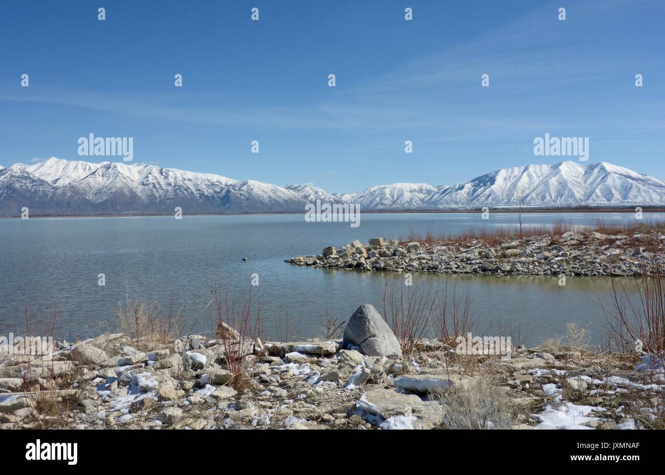 A perfect day at lake utah hi-res stock photography and images - Alamy