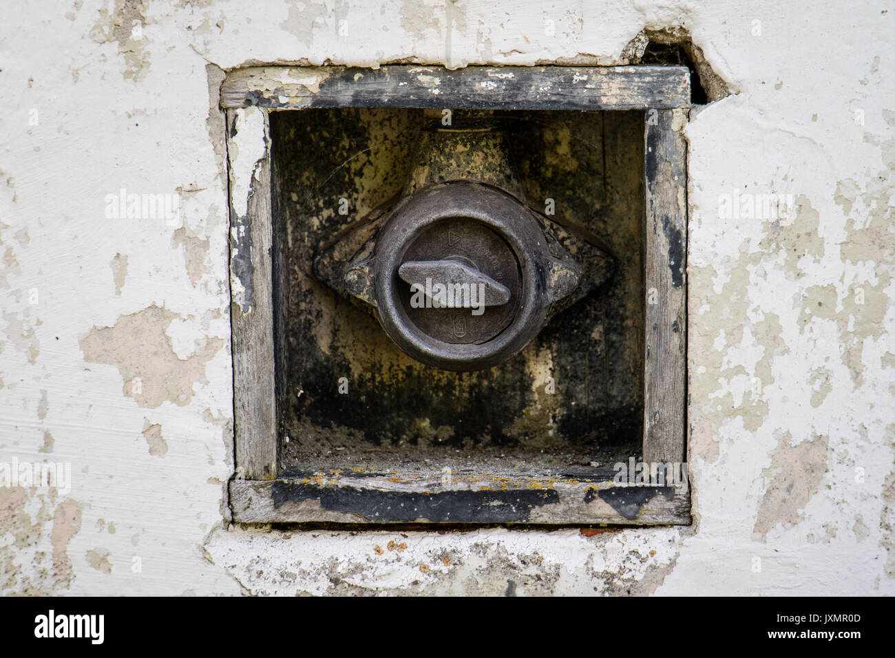 Round electric light switches hi-res stock photography and images - Alamy