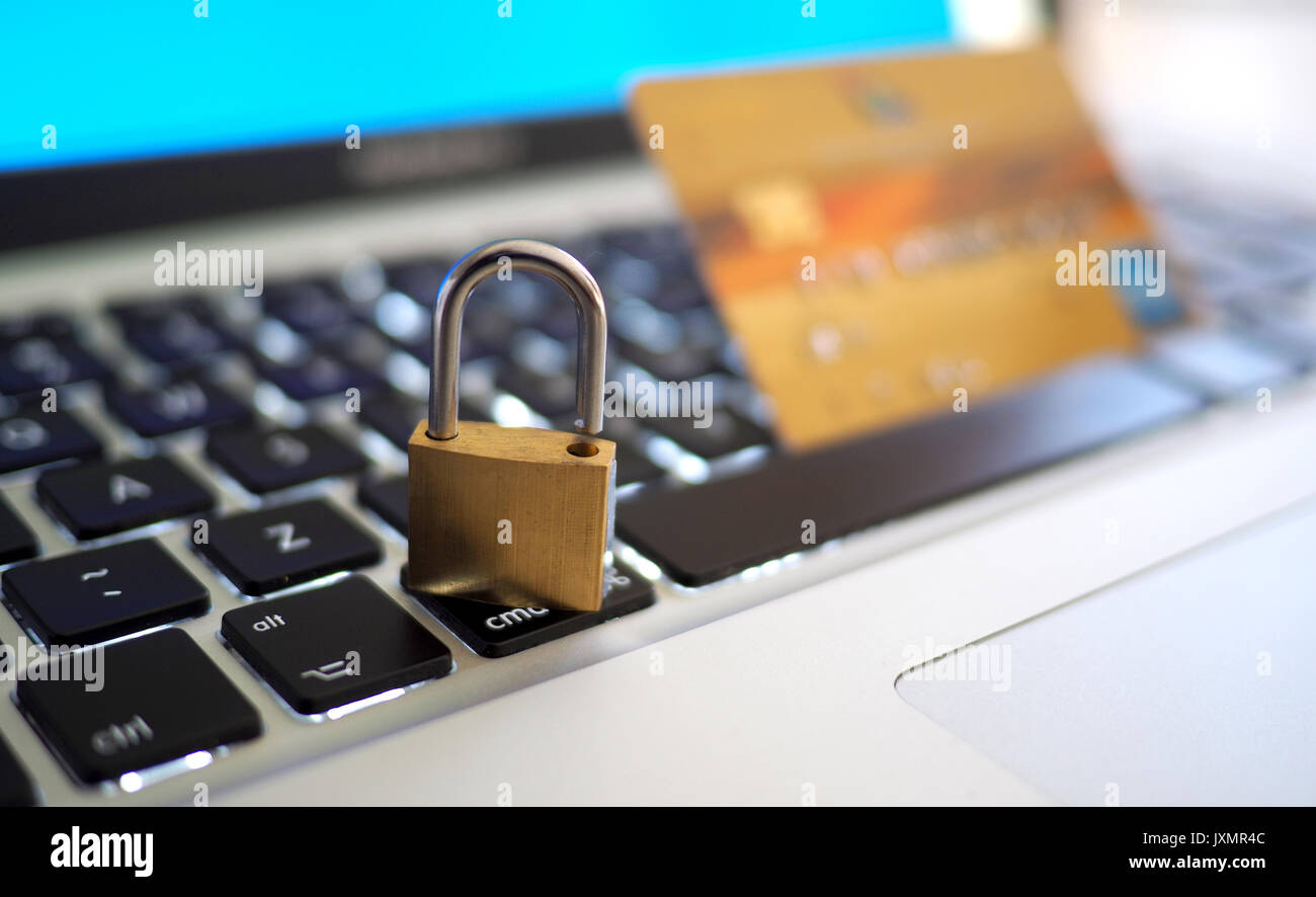 Keyboard lock computer hi-res stock photography and images - Alamy