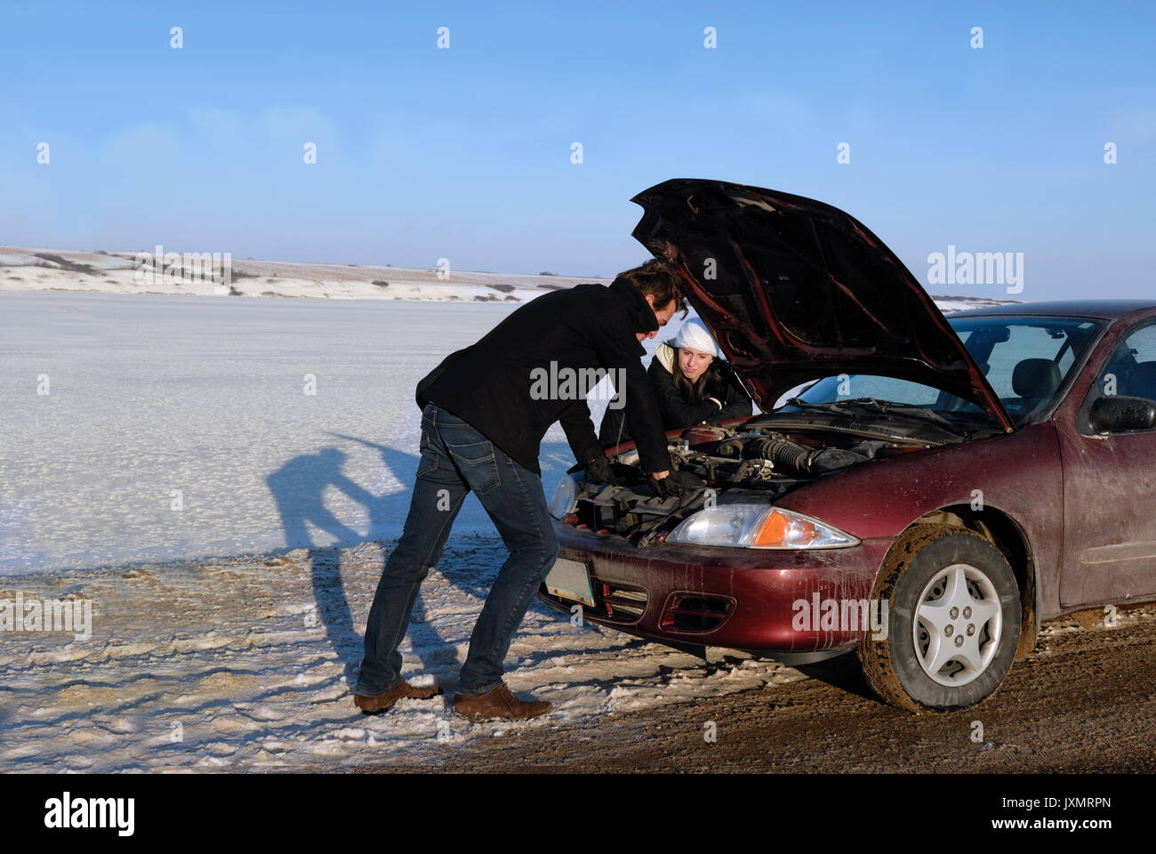Break down snow hi-res stock photography and images - Alamy