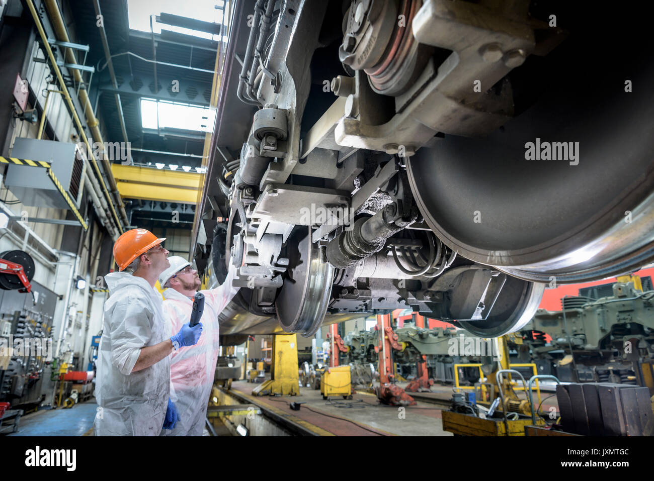 Train engineers hi-res stock photography and images - Alamy