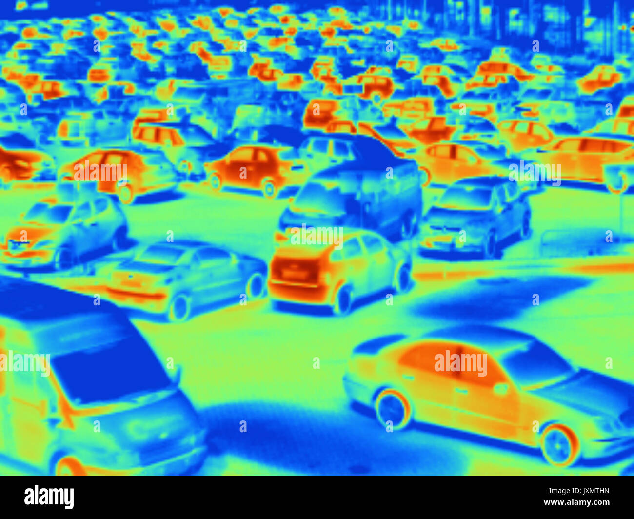 Cars parking lot hi-res stock photography and images - Alamy