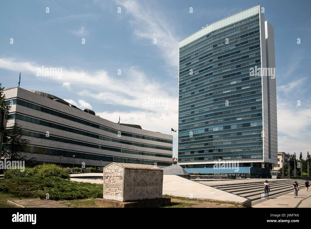 BiH Parliament Building, Sarajevo, Bosnia and Herzegovina Stock Photo ...