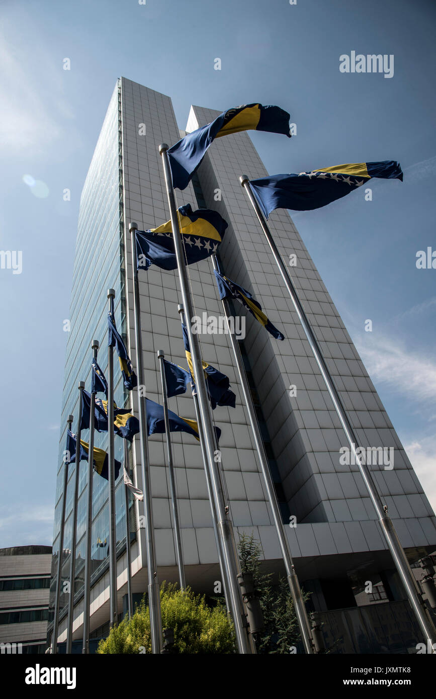 Parliament and government building, Sarajevo, Bosnia and Herzegovina ...