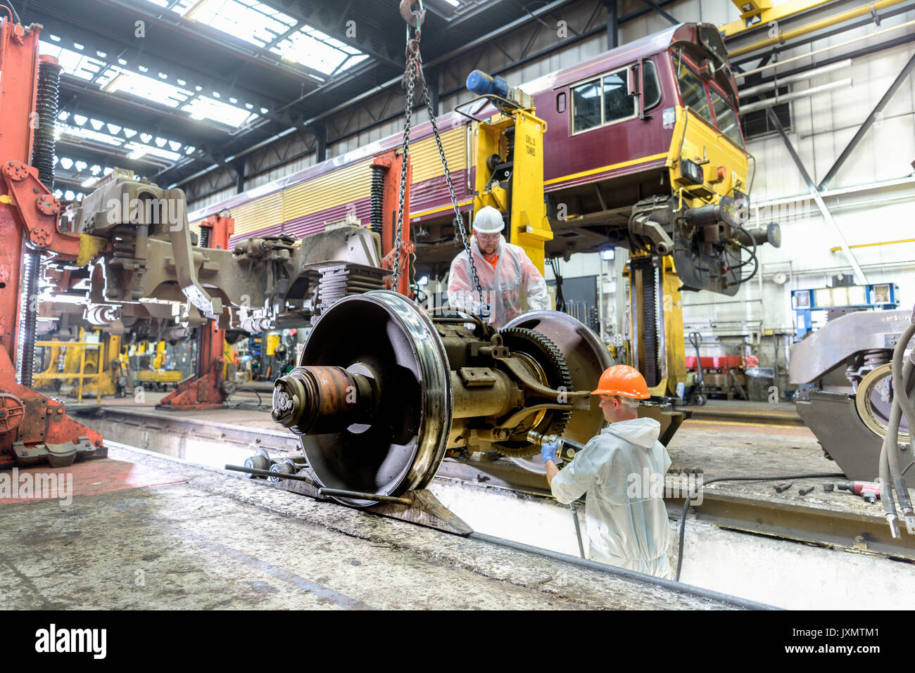 Train engineers hi-res stock photography and images - Alamy