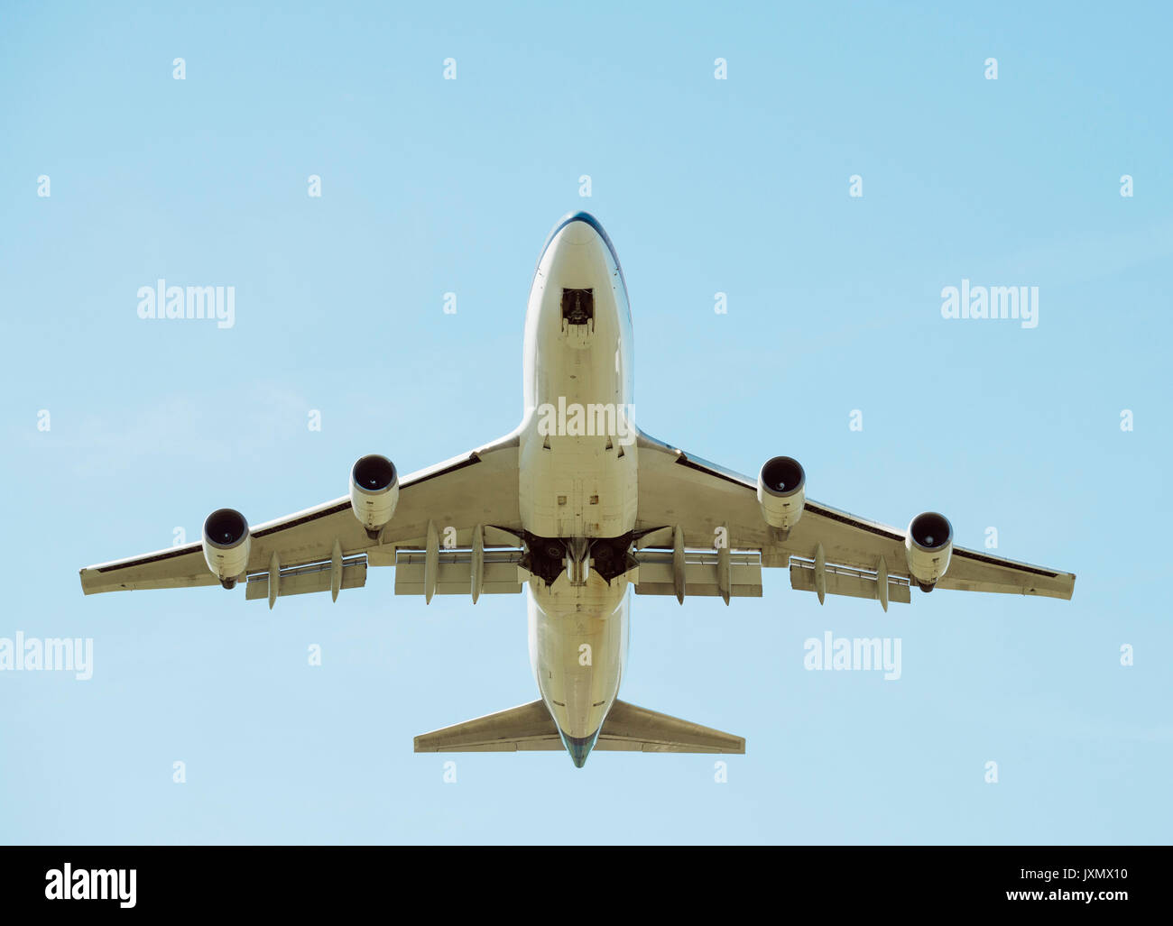 Airplane Take Off Below High Resolution Stock Photography and Images ...