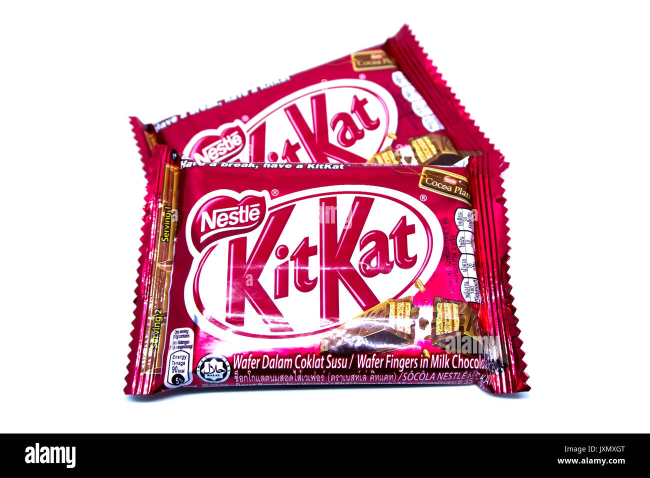 Chocolate wafer bars High Resolution Stock Photography and Images - Alamy