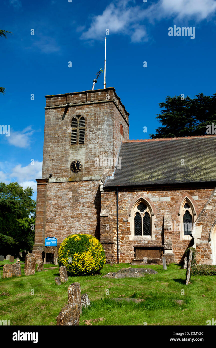 St. Leonard`s Church, Priors Marston, Warwickshire, England, UK Stock ...