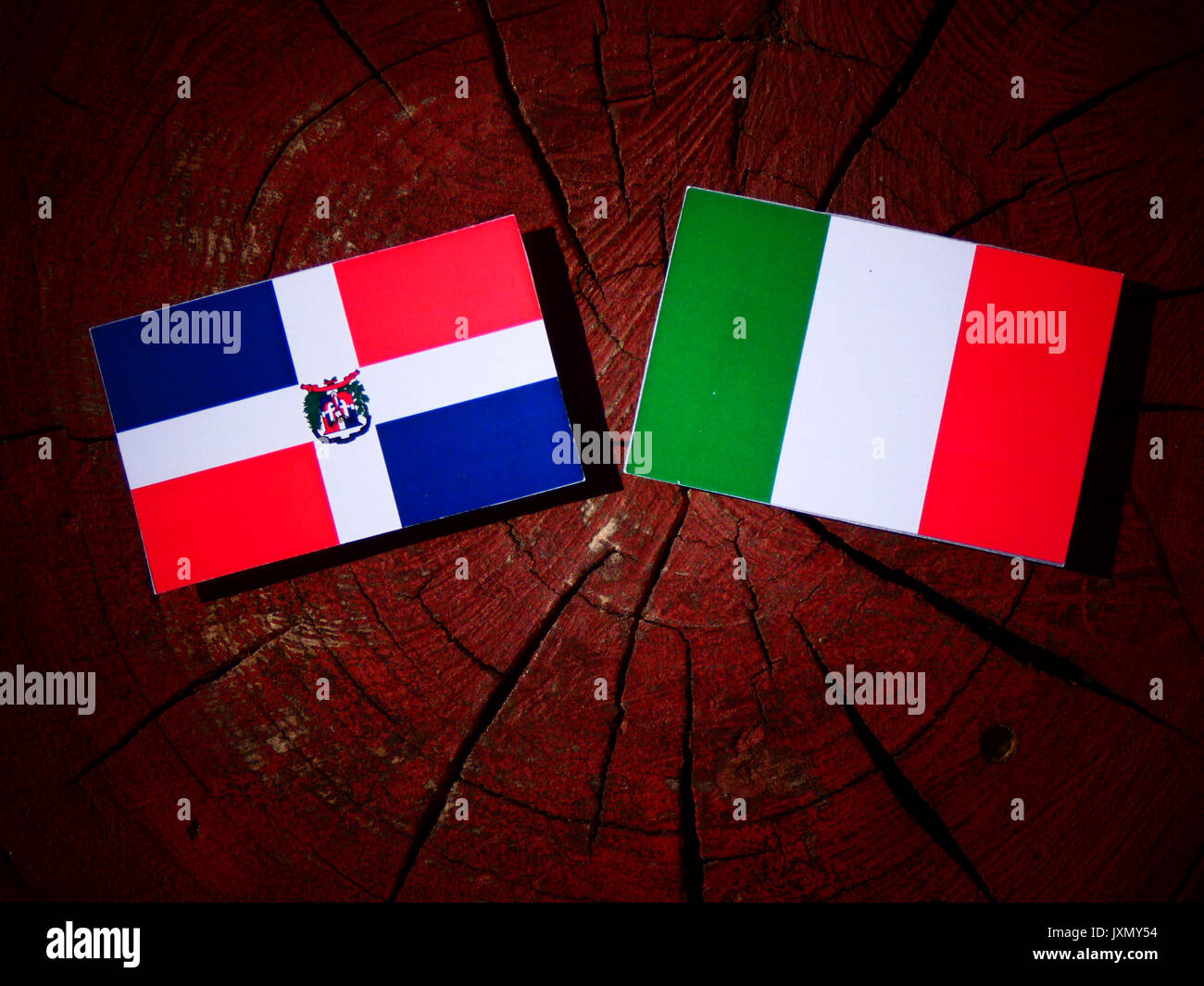Dominican republic italy flag hi-res stock photography and images - Alamy