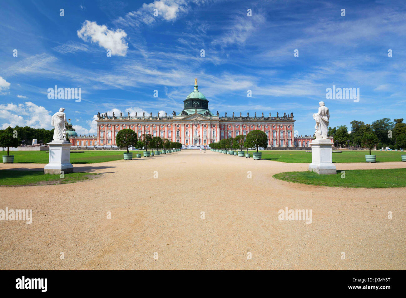 Historic gardens and palace architecture in Potsdam Stock Photo - Alamy